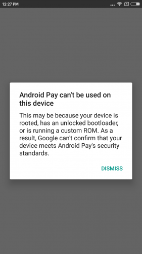 Fix Android Pay Can't be Used on This Device Error - TechMused