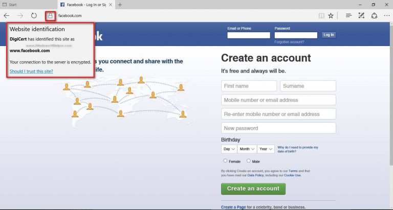 How do I Know Whether to Trust a Website on Microsoft Edge?