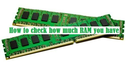 How To Check How Much RAM You Have - TechMused